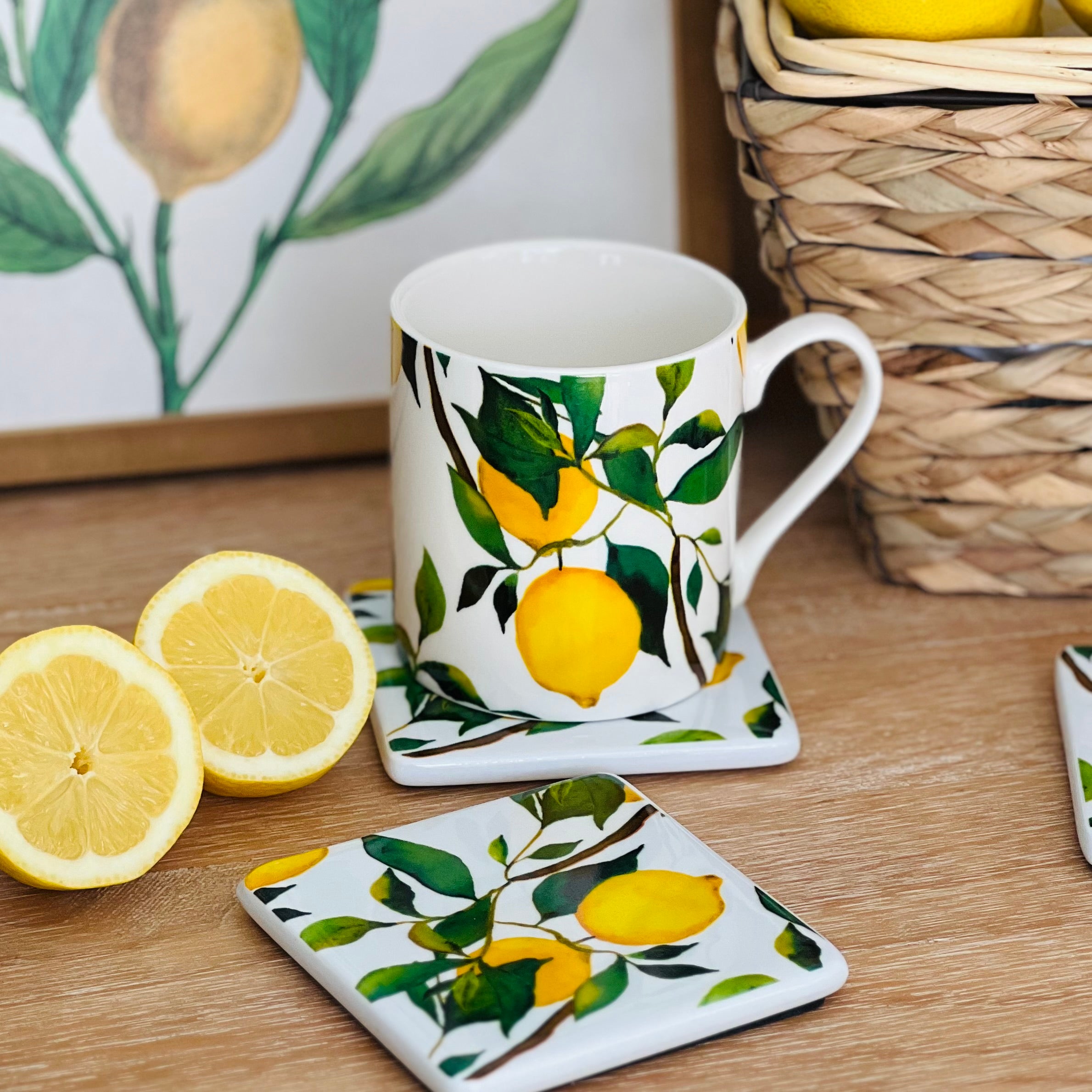 Collecting Seashells | Beautiful Home Decor | Bone China Coaster ...