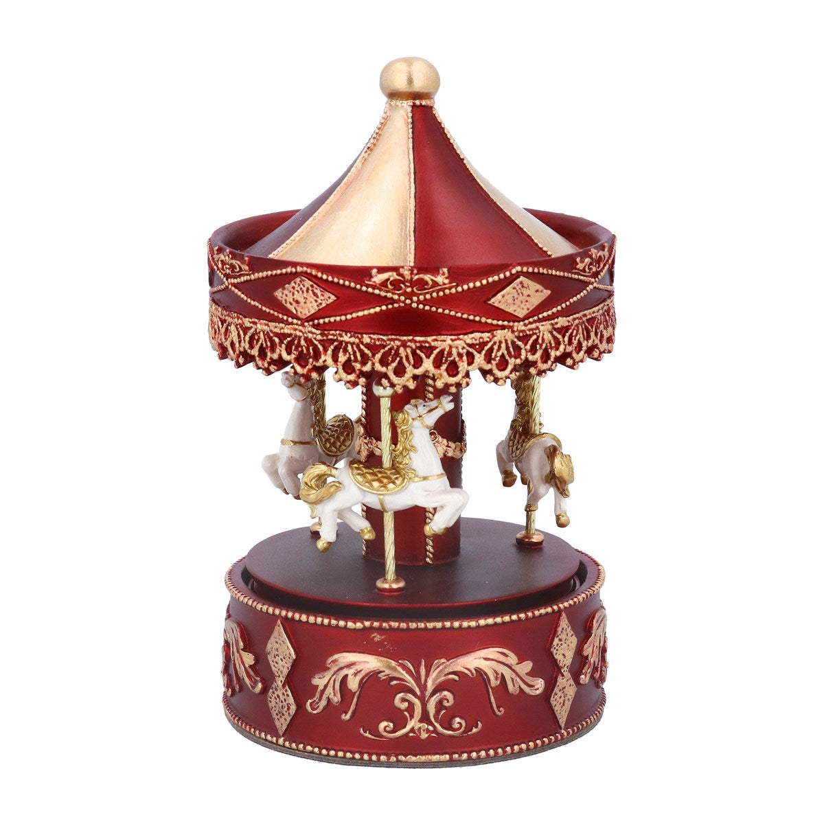 Collecting Seashells | Christmas Decor | Musical Box - Red & Gold ...