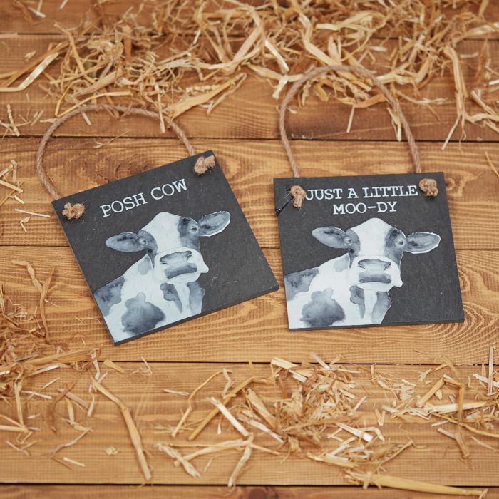 Collecting Seashells | Gorgeous Home Decor | Hanging Slates - Posh Cow