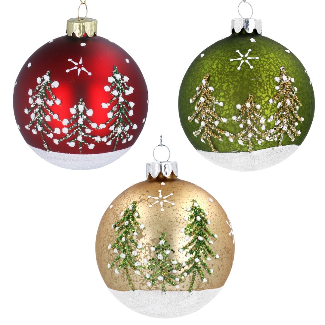Collecting Seashells | Christmas Decor | Hanging Christmas Tree Bauble ...