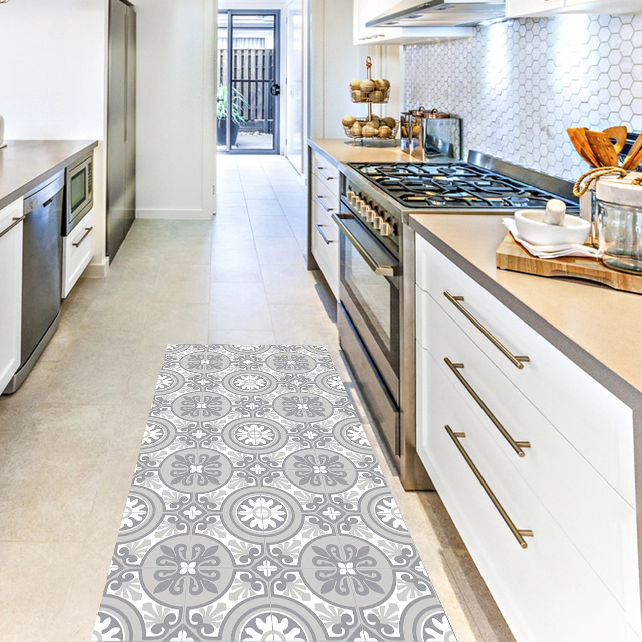 Collecting Seashells | Gorgeous Home Decor | Vinyl Mat Doormat - Sicily